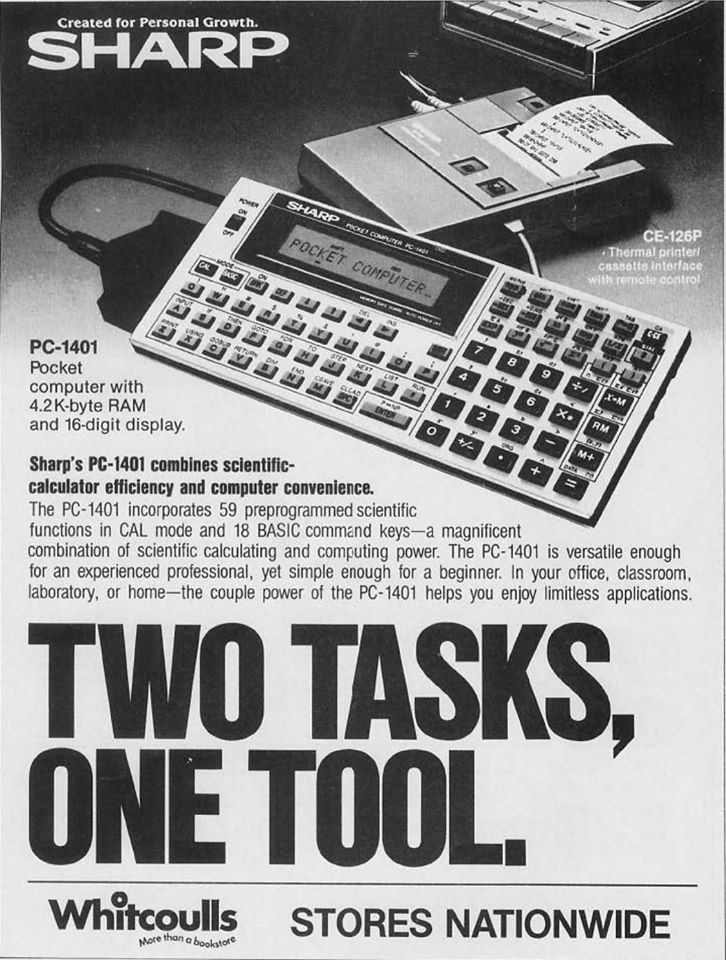 Sharp - PC-1401 - - Pir2 - Sharp PC1401 - Casio.ledudu.com - bibliothèque des ordinateurs et des ...